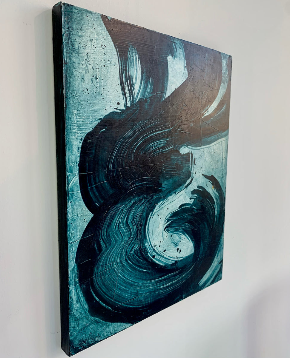 Paint Swirl Panel 14x18 – Judith Bigham